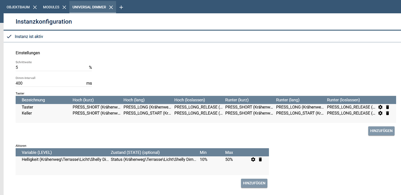 [Modul] Universal Group Dimmer (Beta) - PHP-Module (Diskussion) - IP-Symcon Community