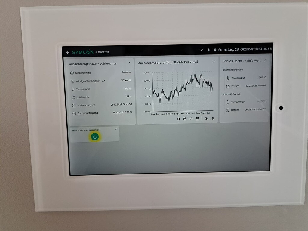 Startseite Einstellen? - Visualisierung - IP-Symcon Community