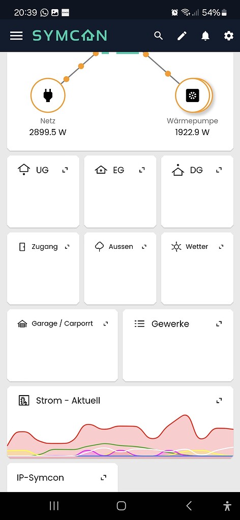 App: Kategorien lassen sich nicht mehr öffnen - Symcon - Symcon Community