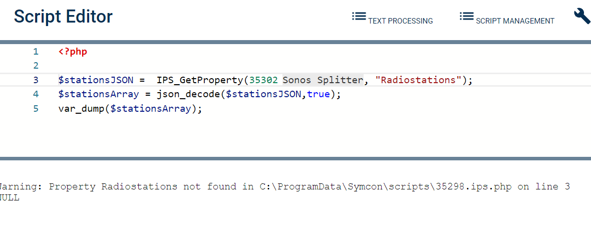Sonos Modul - Seite 91 - PHP-Module (Diskussion) - Symcon Community